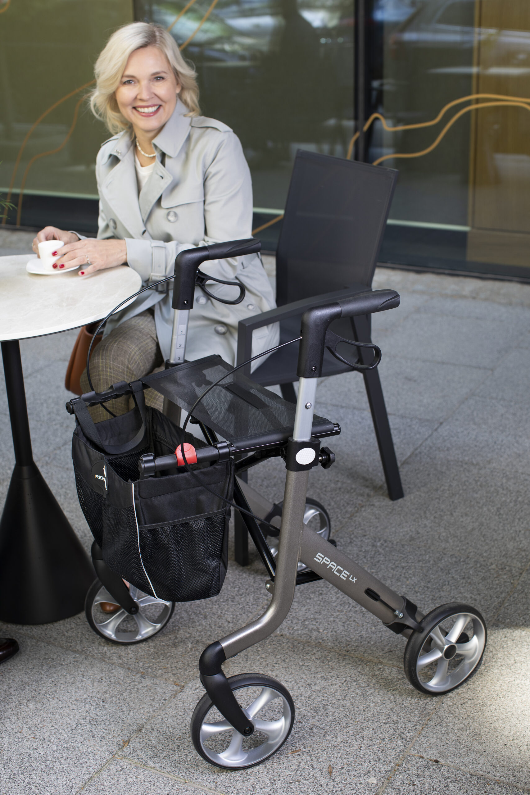 Space Lx Rollator | Lightweight Rollators | Rollators With Seats