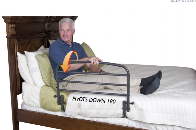 Bed Rail acts as a safety guard - The Mobility Store